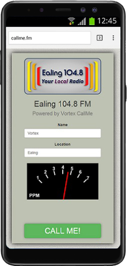 CallMe Click-&-Connect – Vortex Communications Ltd