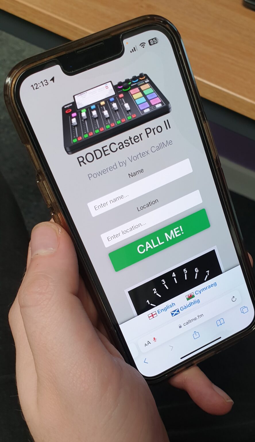 CallMe-RC – Vortex Communications Ltd